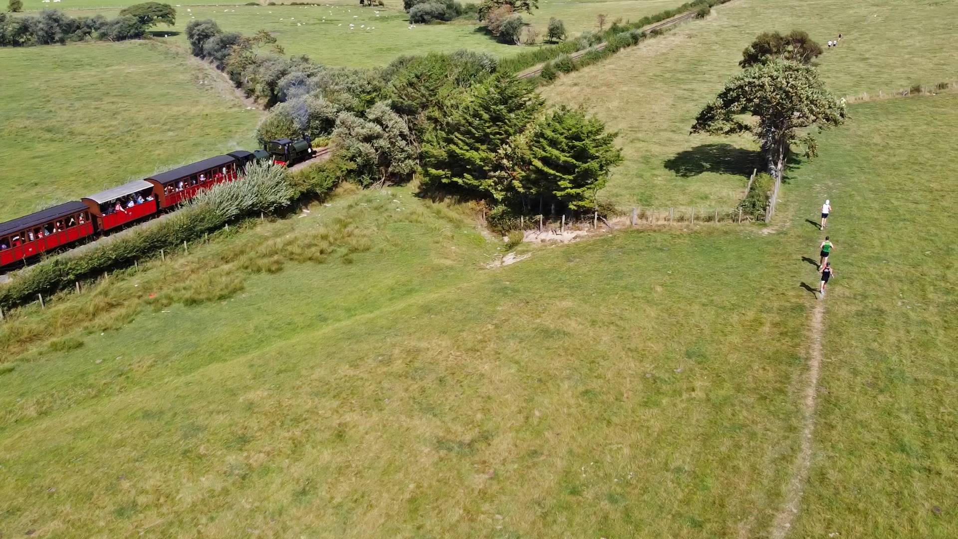 ‘Race the Train’ returns to the Talyllyn Railway after two year break ...
